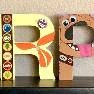 UP Movie Letters, up Pixar, up Birthday Party Decorations,up Movie Baby ...