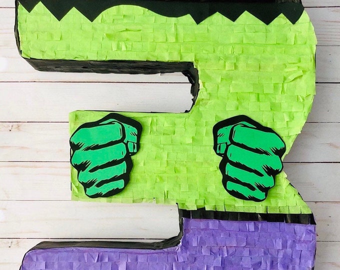 Hulk Piñata, Hulk Birthday Party, Hulk Smash, Superhero Piñata ...