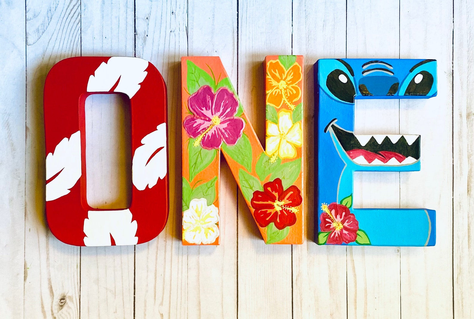 Lilo & Stitch Letters LILO and Stitch Decorations Luau - Etsy
