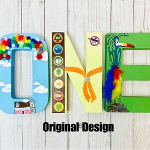 UP Movie Letters, up Pixar, up Birthday Party Decorations,up Movie Baby ...
