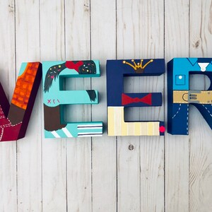 Wreck It Ralph Birthday Party Letters: Hand-painted Birthday Party ...