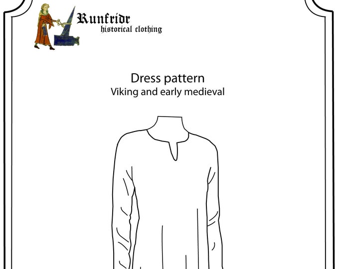 Sewing Pattern-viking Dress - Etsy