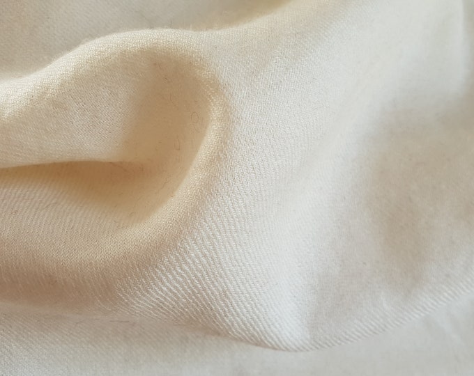 Super Thin Wool Twill- White - Etsy