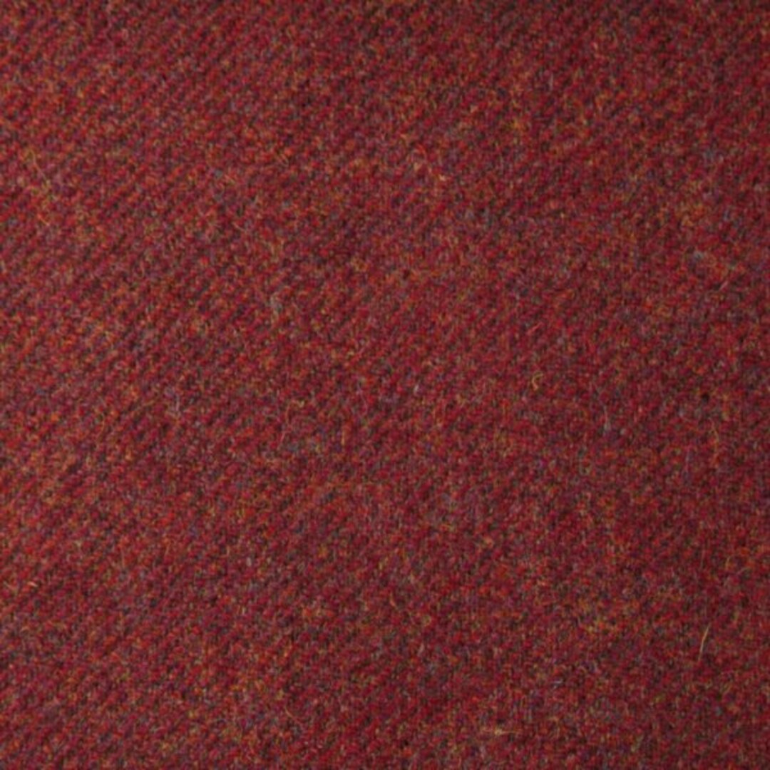 English TWEED Wool Twill Fabric Dark Red - Etsy