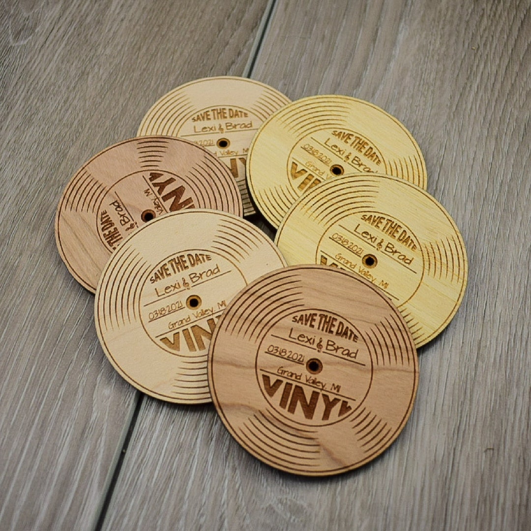 Custom Vinyl Record Magnets for Ashton - Etsy