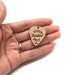 Custom Guitar Pic Shape Favour Wood Tags 1 X 1.25 Inch Wedding - Etsy