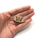 Custom Oval Shape Wood Tags 1.5 X 0.75 Inch Two Holes Oval - Etsy