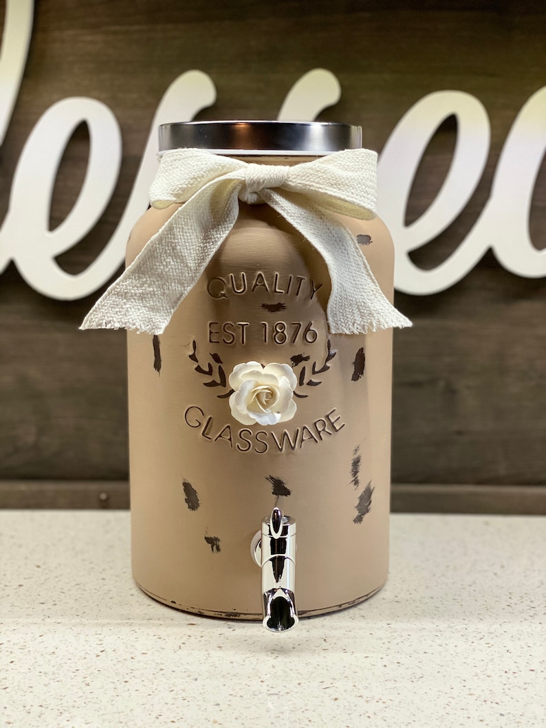 Drink Dispenser, Kitchen, Rustic, Weddings, Birthday Party, Party, Baby ...
