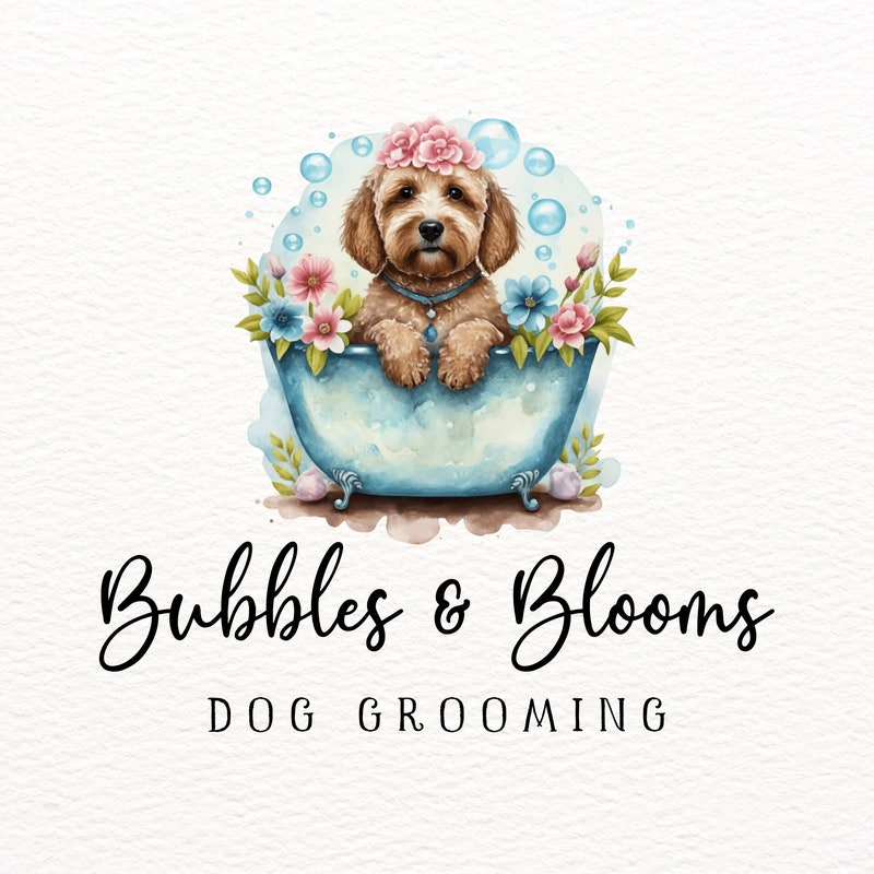 Pet Grooming Logo - Etsy