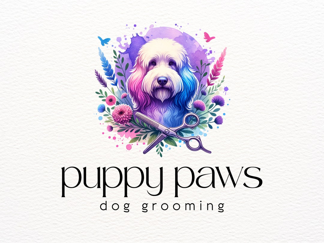 Dog Grooming Logo, Labradoodle, Goldendoodle, Mobile Pet Groomer ...