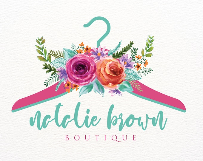 Paw Print Logo Design, Pet Boutique Logo, Dog Breeder Logo, Puppy Logo ...