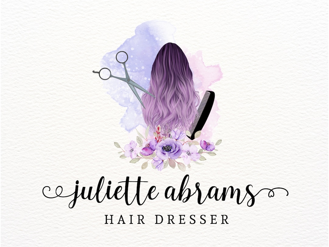 Hair Dresser Logo, Hair Colorist Logo, Hair Stylist Logo, Beauty Salon ...
