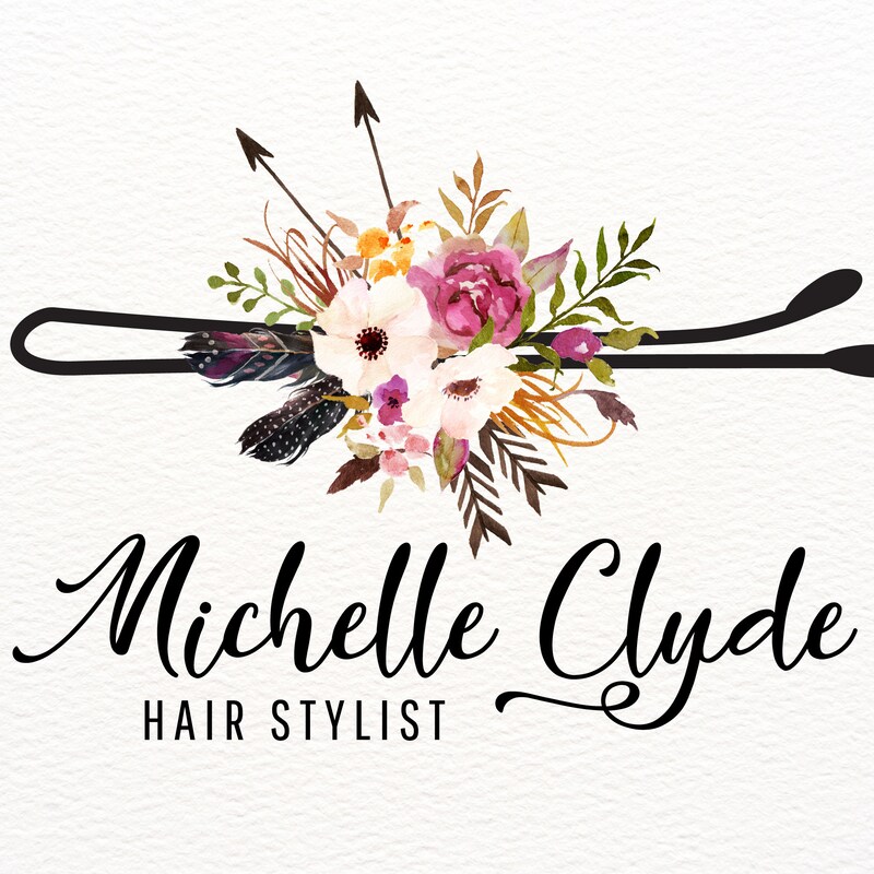 Hair Salon Logo - Etsy