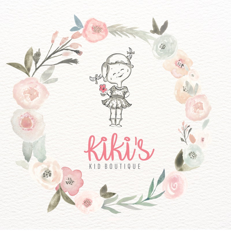 Little Girl Logo - Etsy