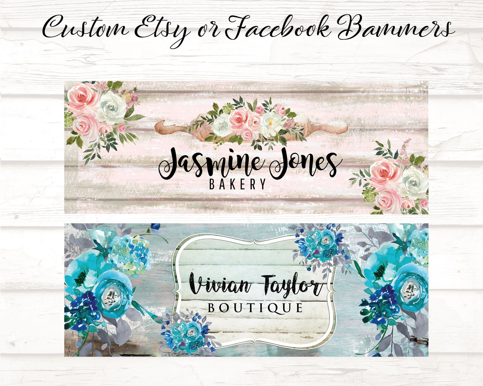 Craft Logo Rustic Wood Boutique Logo Design Watercolor - Etsy