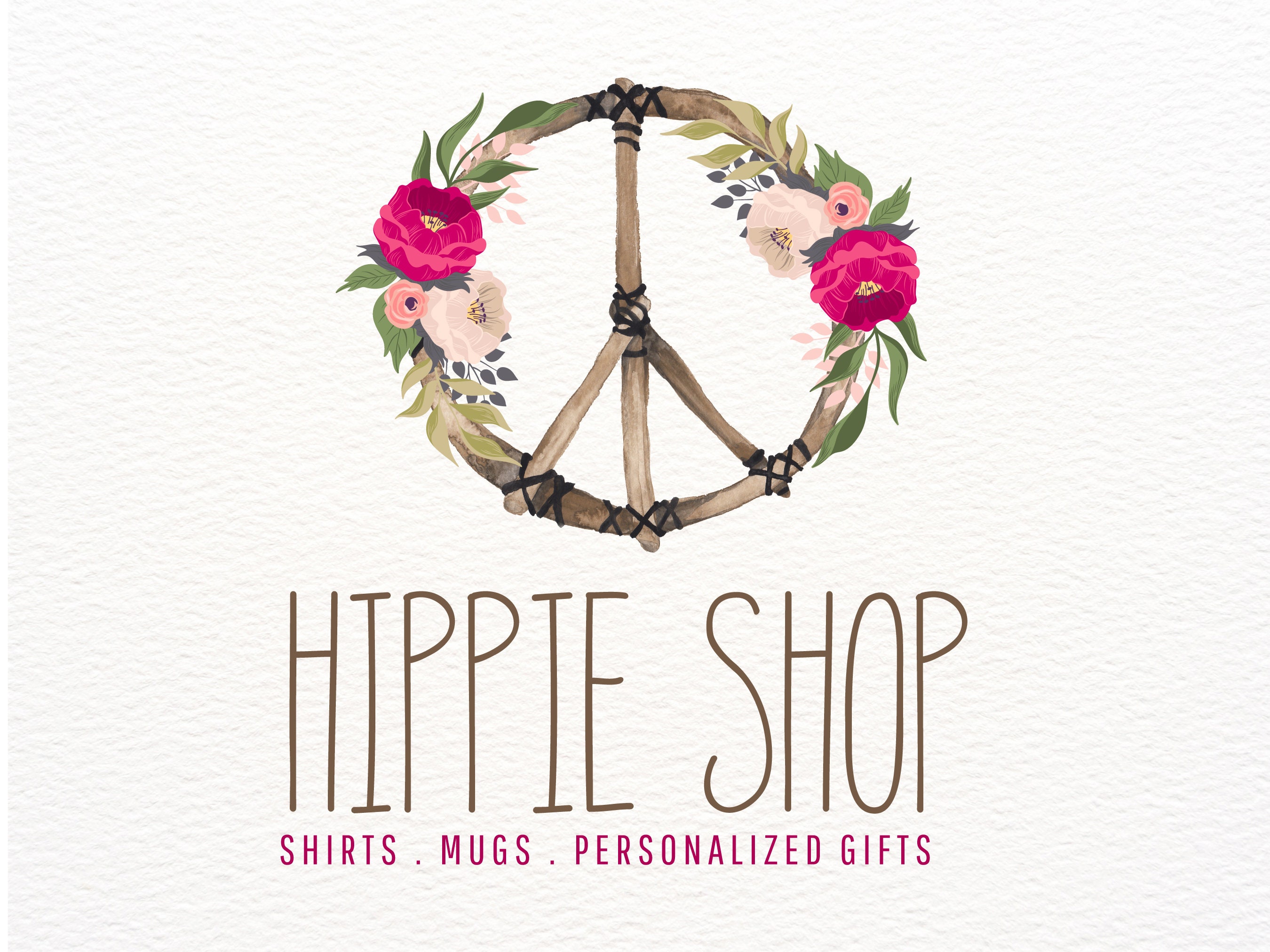 Hippie Logo Design