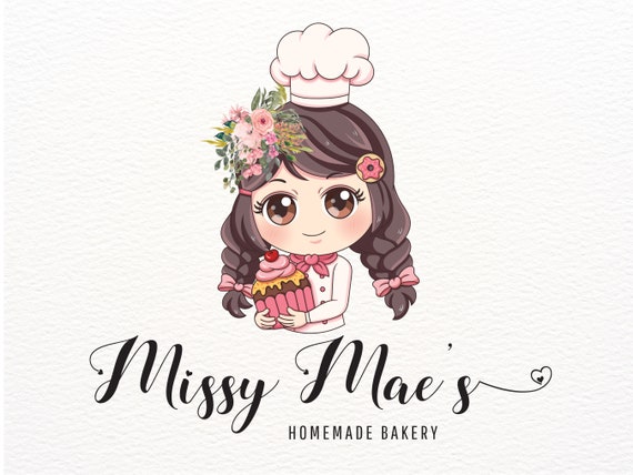 Female Baker Cartoon