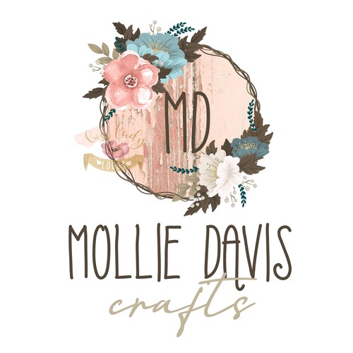 Craft Logo Rustic Wood Boutique Logo Design Watercolor - Etsy