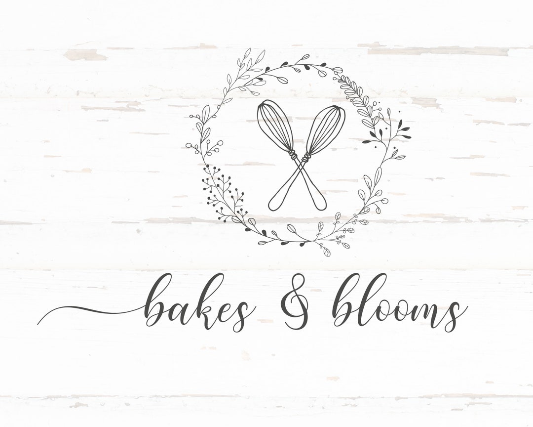 Minimalist Bakery Logo Simple Baking Logo Design Branding - Etsy