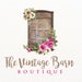 Barn Door Logo, Rustic Farm Logo, Distressed Wood, Shiplap, Antique ...