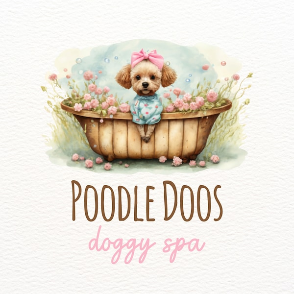 Poodle Logo - Etsy