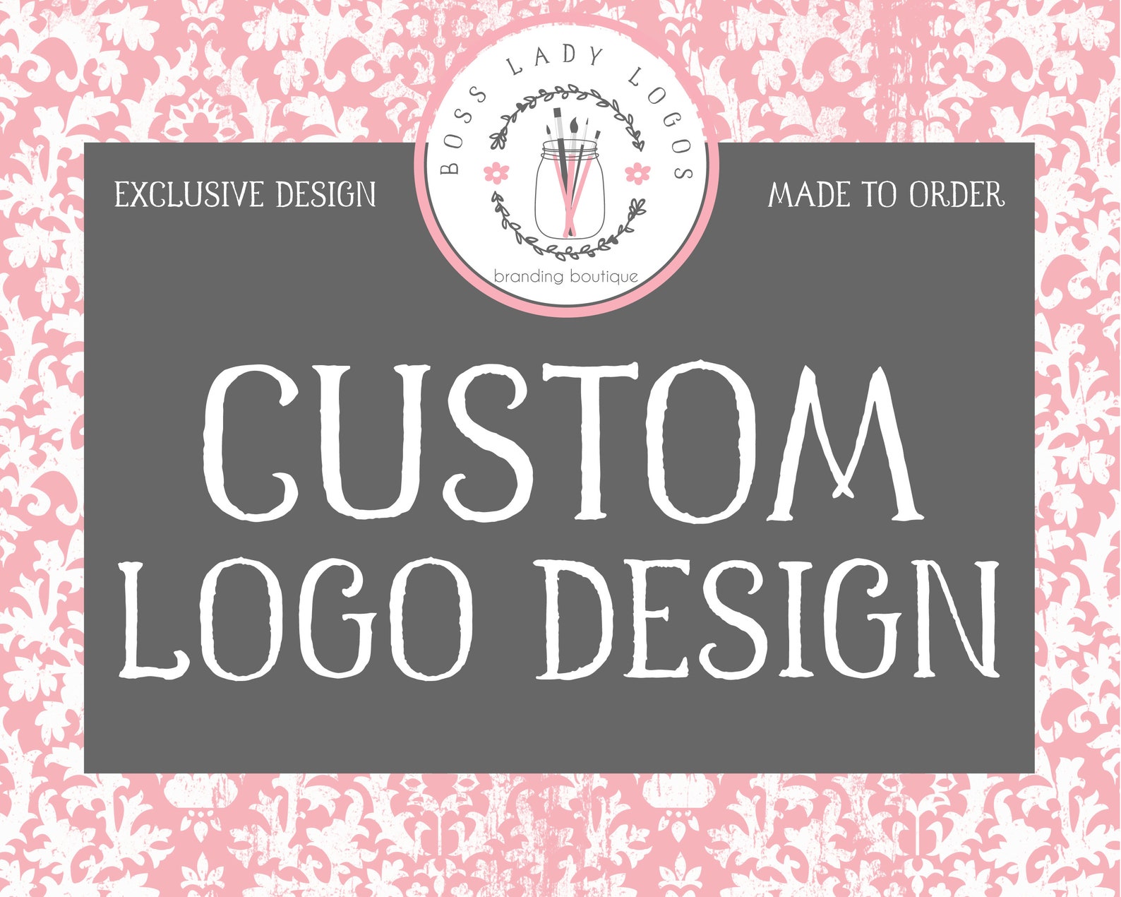 Logo Design NO CLIPART Full Copyright Transfer Unique and - Etsy