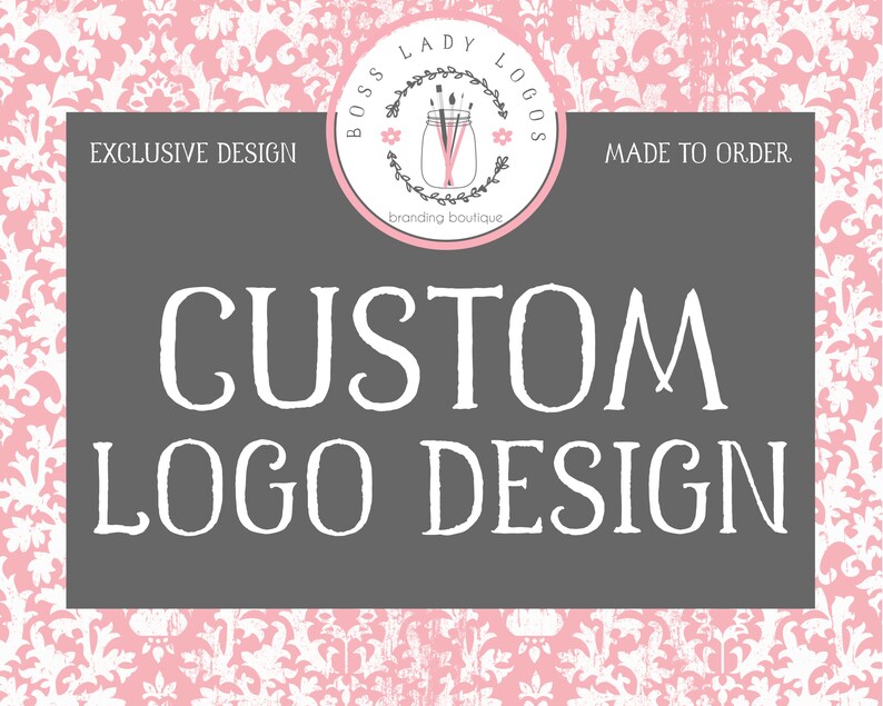 Logo Design NO CLIPART Full Copyright Transfer Unique and - Etsy