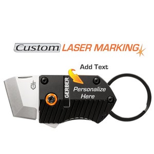 Gerber Key Note Keychain Knife Custom Laser Engraved - Makes the ...