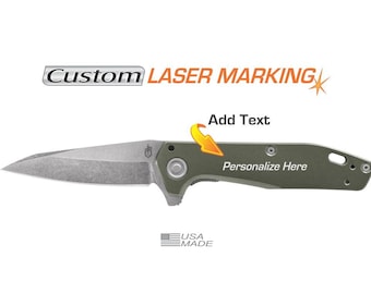 Gerber Strongarm Fixed Blade Military Knife Custom Laser Engraved ...