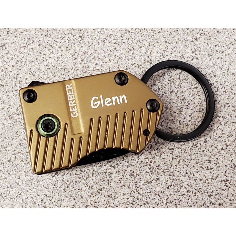 Gerber Key Note Keychain Knife Custom Laser Engraved - Makes the ...
