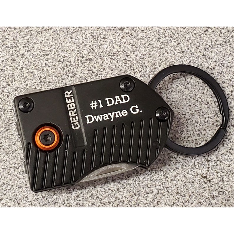 Gerber Key Note Keychain Knife Custom Laser Engraved - Makes the ...