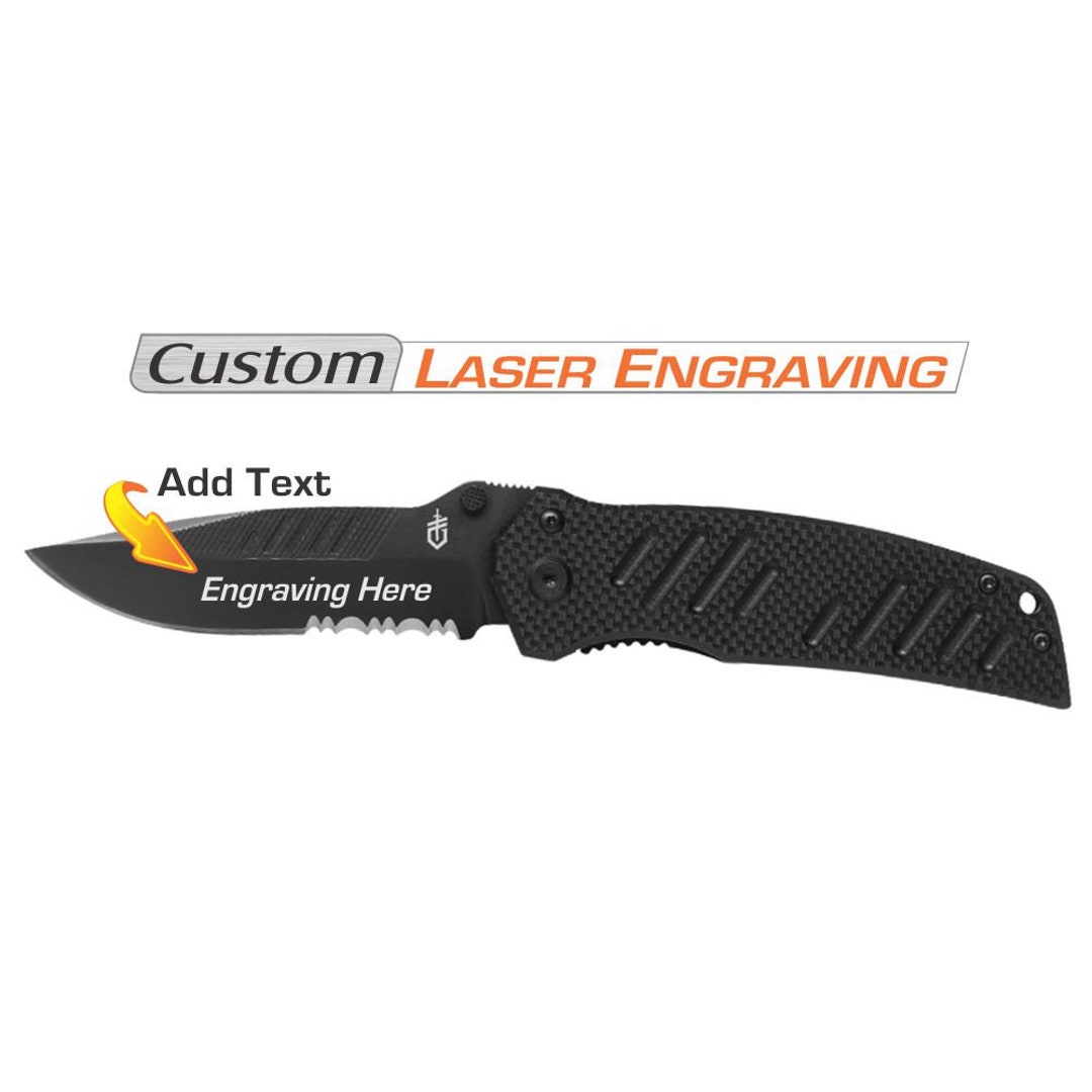 Gerber Swagger Knife Custom Laser Engraved - Makes the Perfect Personalized Gift! - Etsy