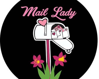 Free Mail Lady Svg - Etsy