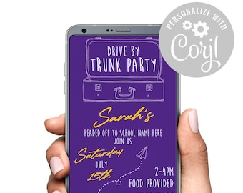 Trunk Party Invite | Etsy
