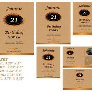 Tito's Vodka Inspired Personalized Labels Edit, Download and Print at ...