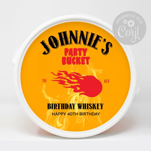 Customized Fireball Labels - Etsy
