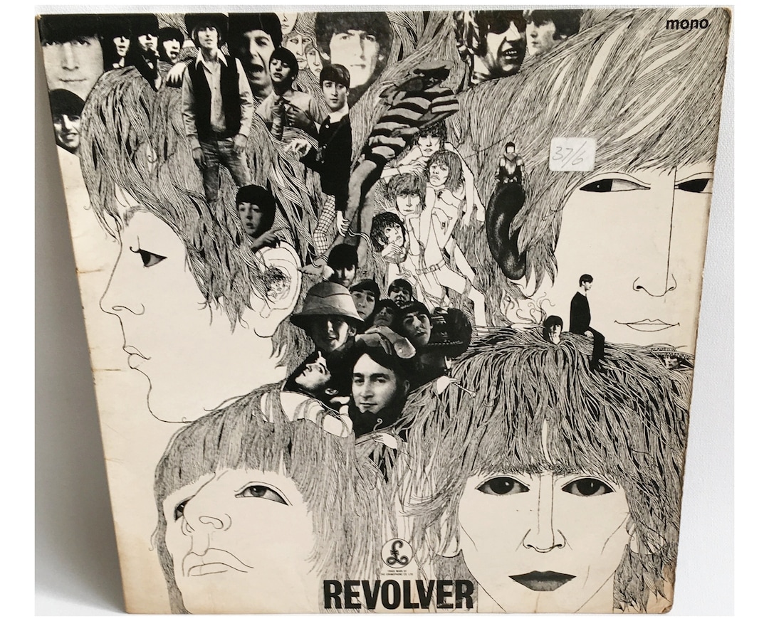 The Beatles Revolver Album Mono LP Parlophone Second Pressing Grammy ...