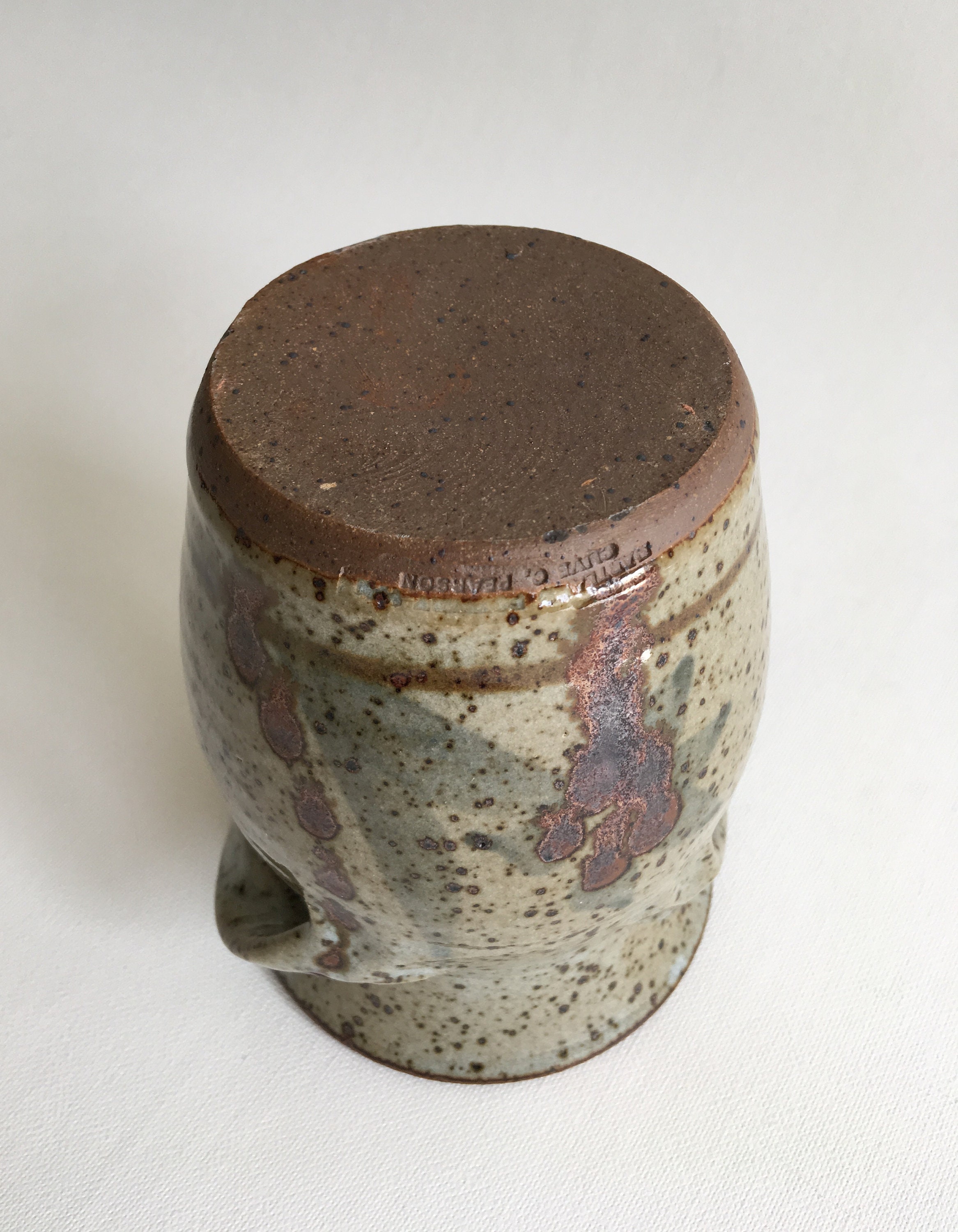 Hartland Pottery Jug Clive C. Pearson Studio Pottery Hand-painted ...