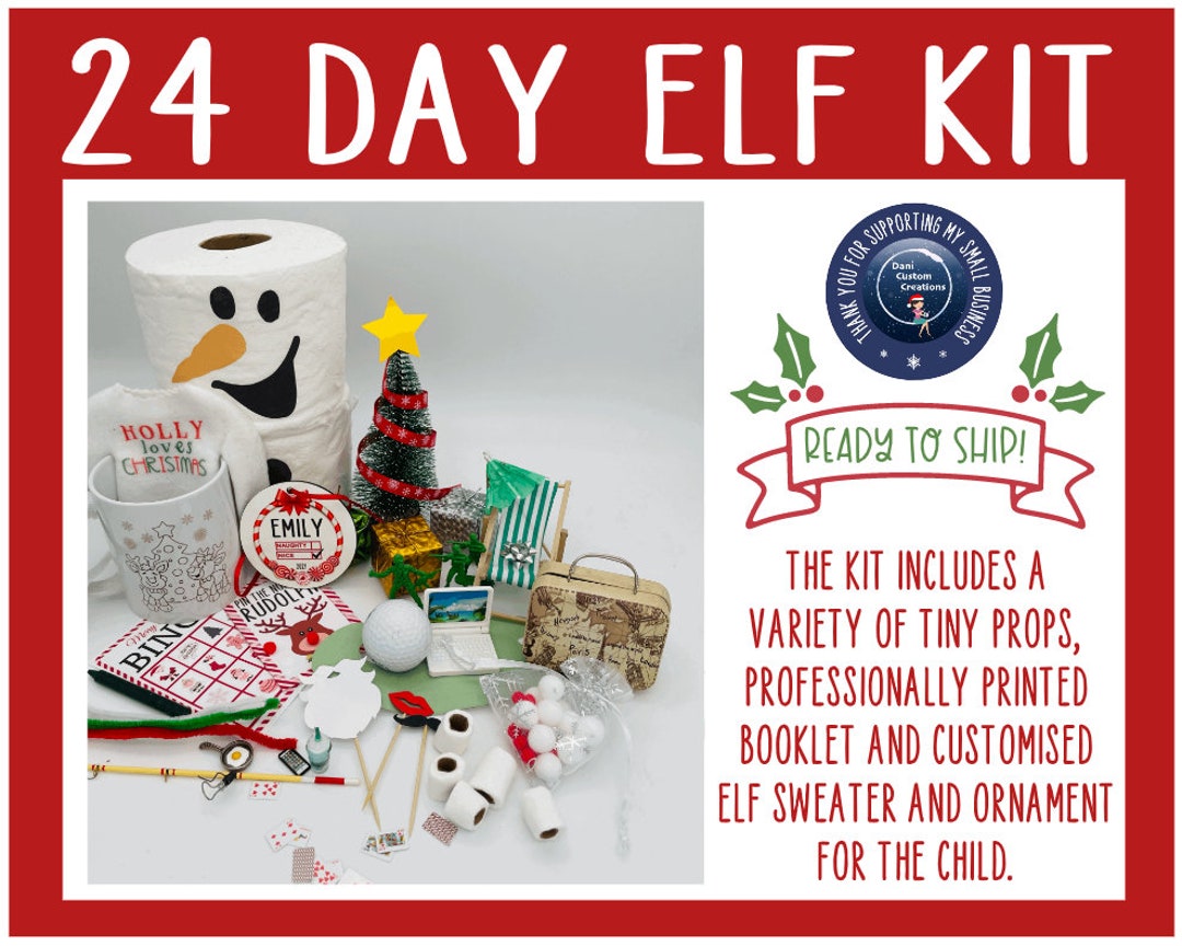 24 Day Elf Kit, Elf Props (v1) - Etsy