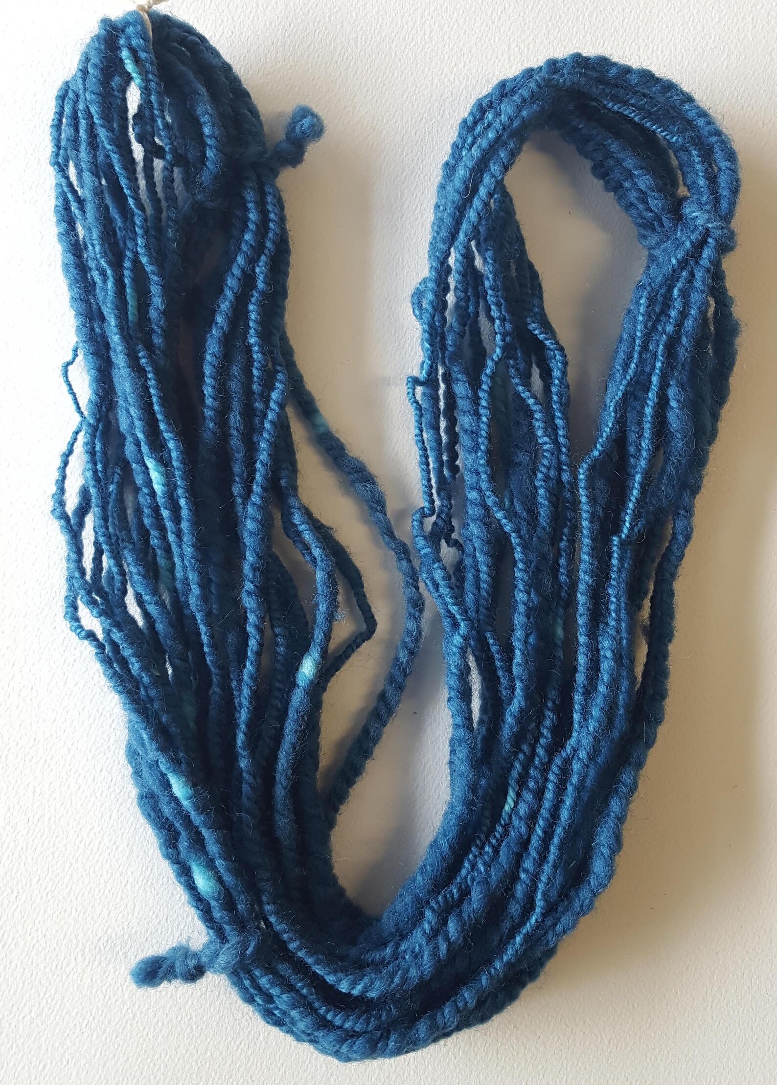Blue Handspun - Etsy
