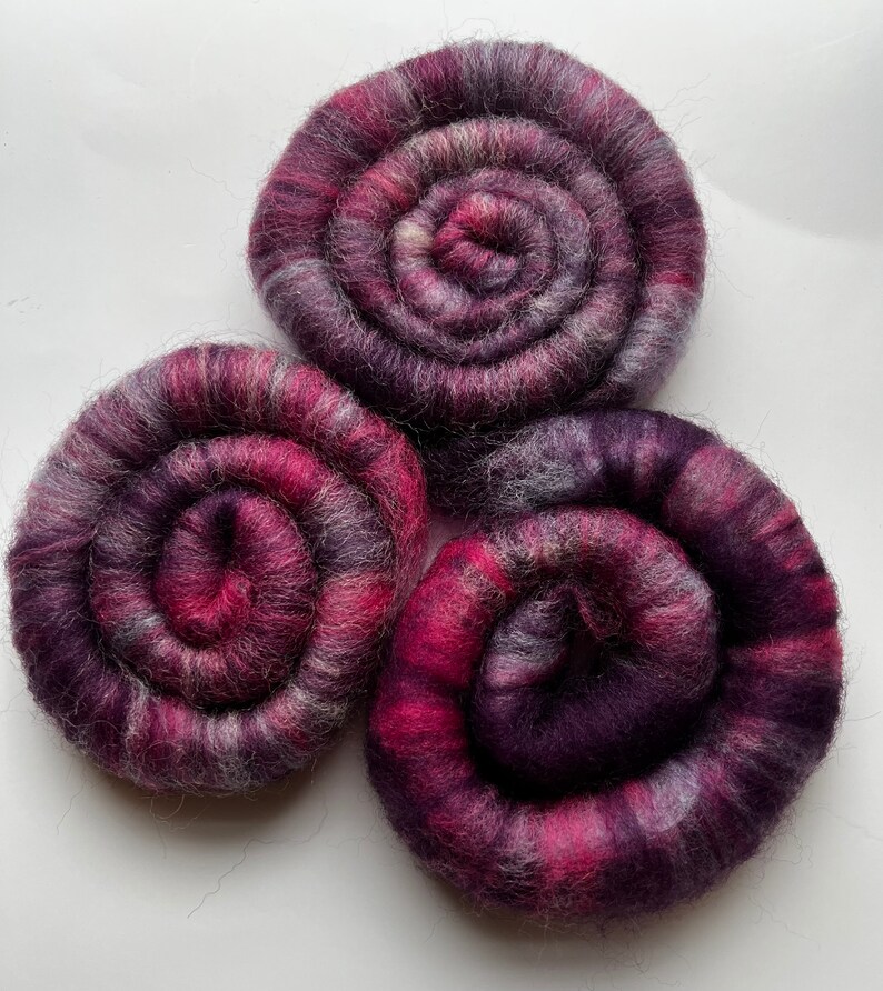 Winterberry-wool Rolags for Felting and Spinning - Etsy