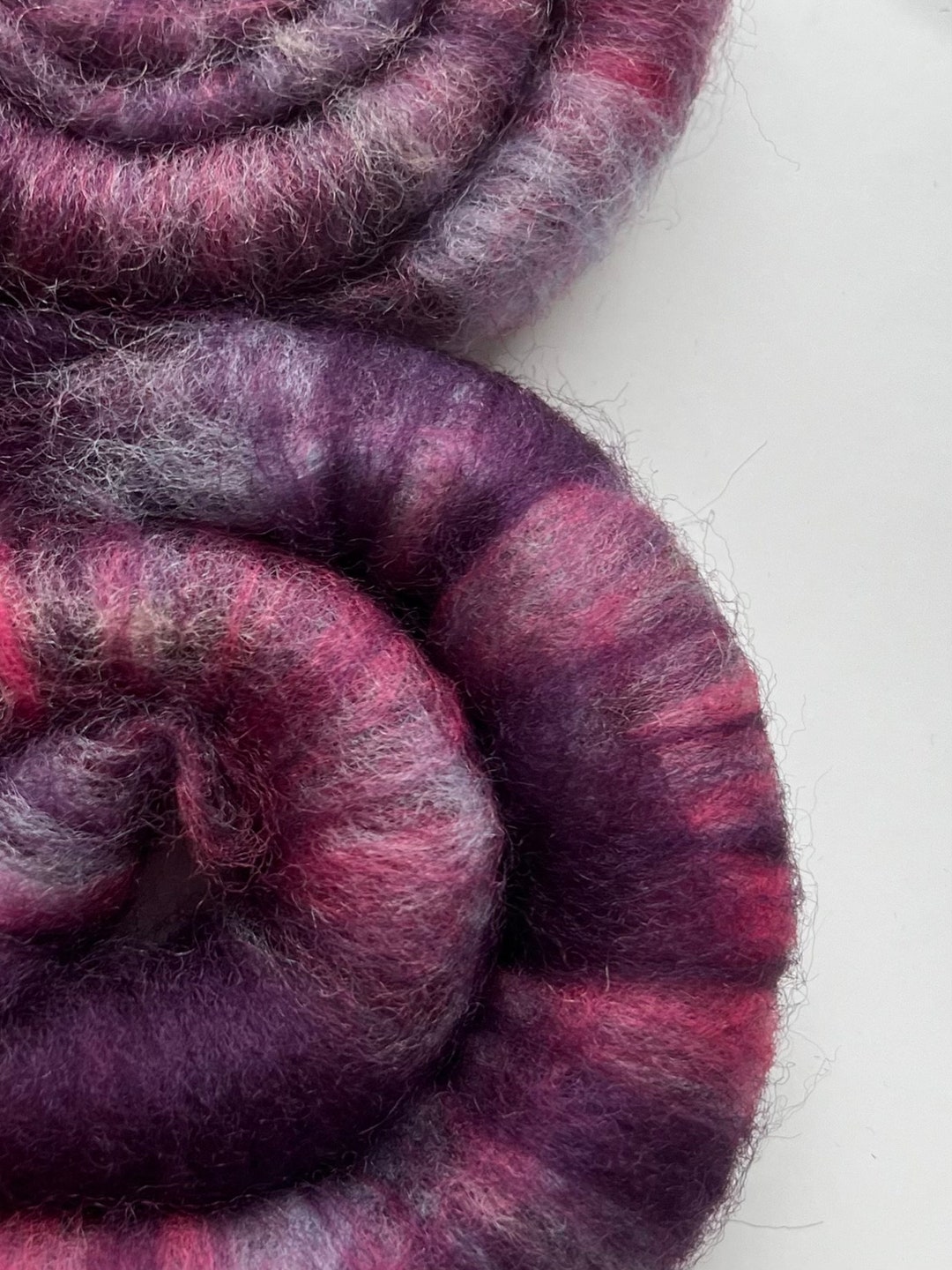 Winterberry-wool Rolags for Felting and Spinning - Etsy