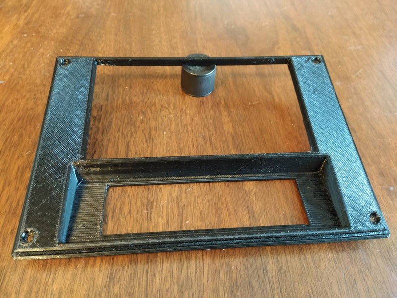 Custom 3rd Gen Camaro Double Din Bezel Hvac On Bottom Etsy