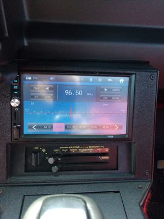 Custom 3rd Gen Camaro Double Din Bezel Hvac On Bottom Etsy