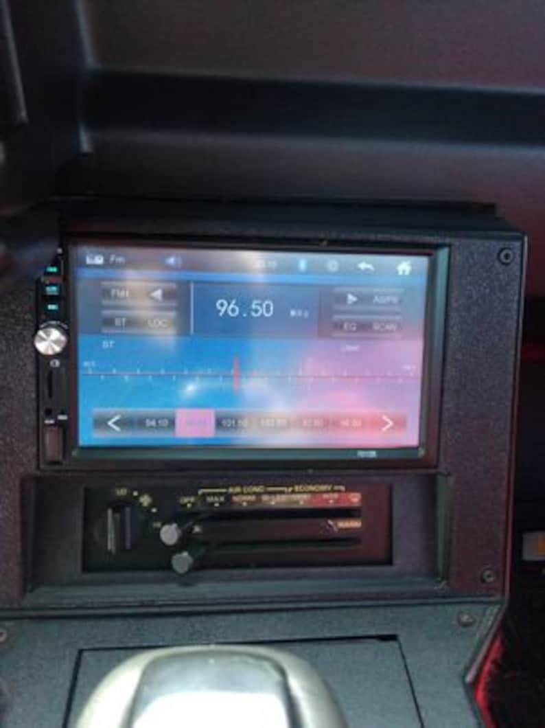 Custom 3rd Gen Camaro Double Din Bezel Hvac On Bottom Etsy Uk