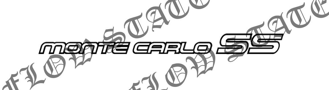 Monte Carlo SS Logo Vector Art - Etsy