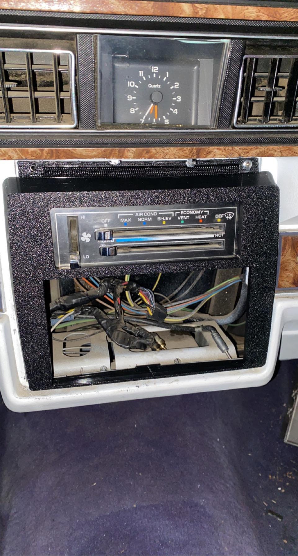 1977-1984 Caprice Box Chevy Double or Single Din Radio Bezel - Etsy