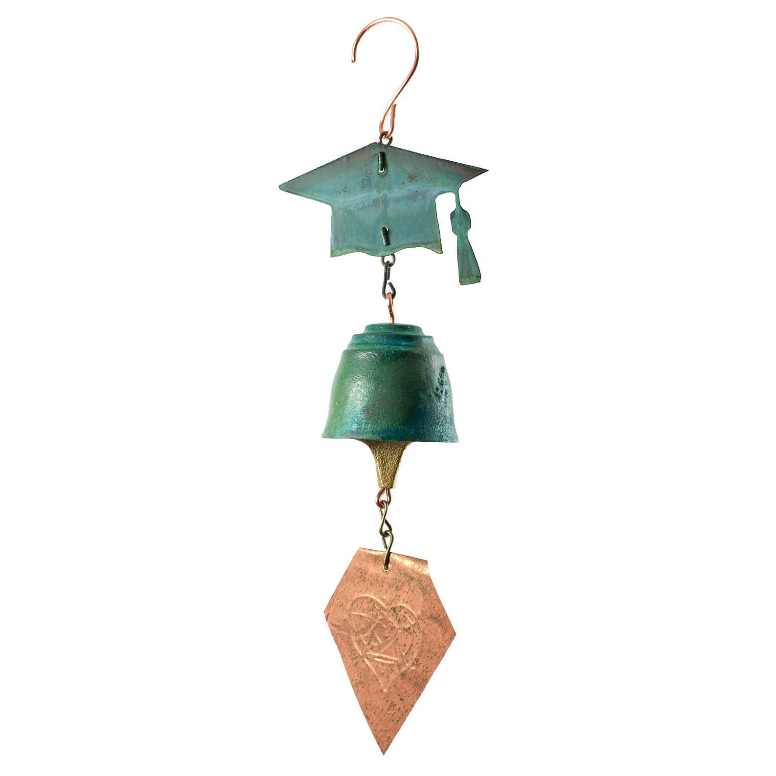 Harmony Hollow Graduation Gift Bronze Wind Bell - Etsy