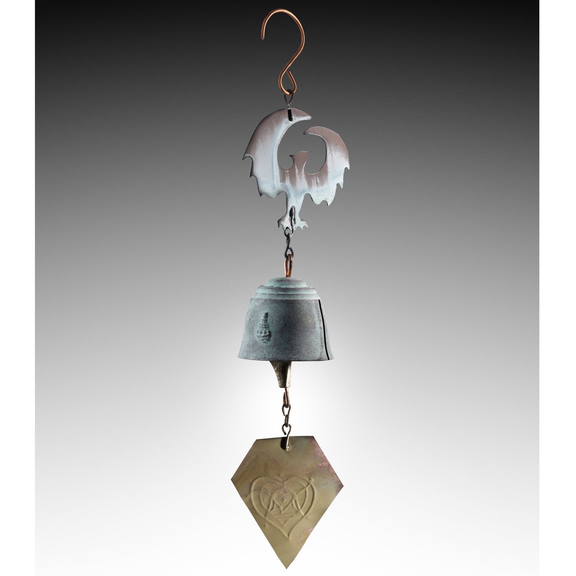 Harmony Hollow Transformation Bronze Wind Bell Gift - Etsy
