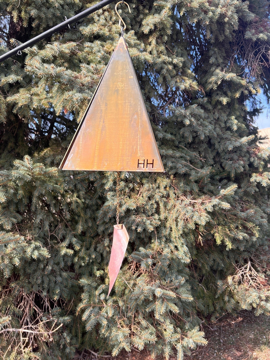 Triple Tone Steel Bell - Etsy